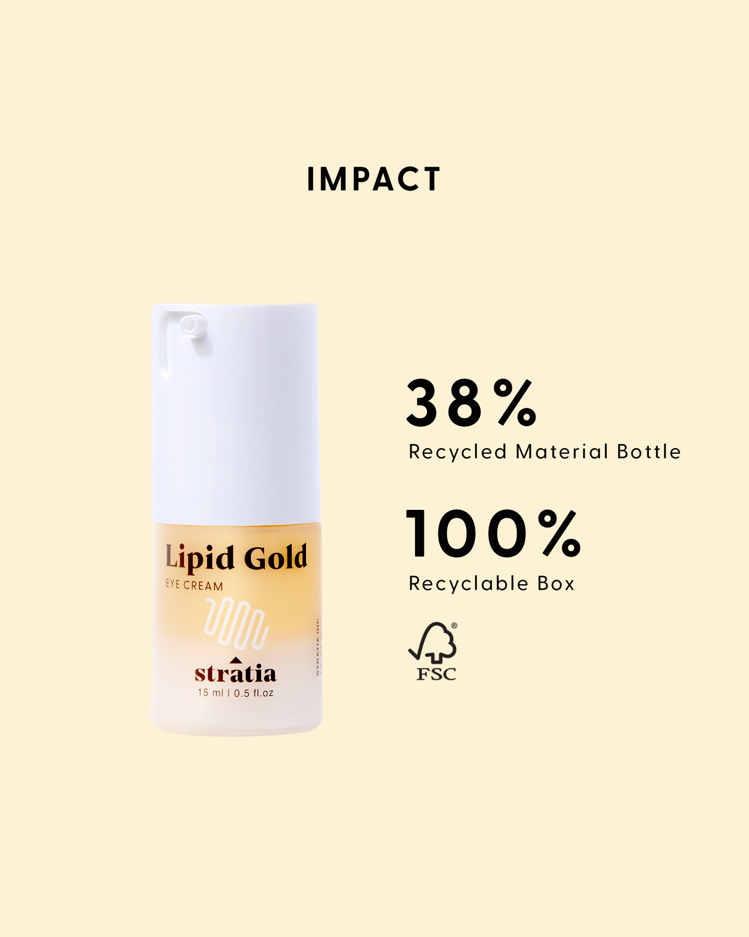 Lipid Gold Eye Cream - Stratia