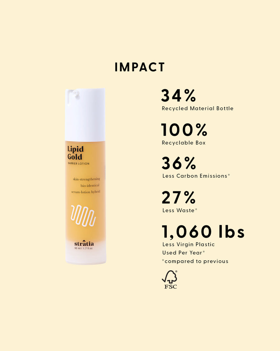 Lipid Gold, Ceramide Moisturizer - Stratia